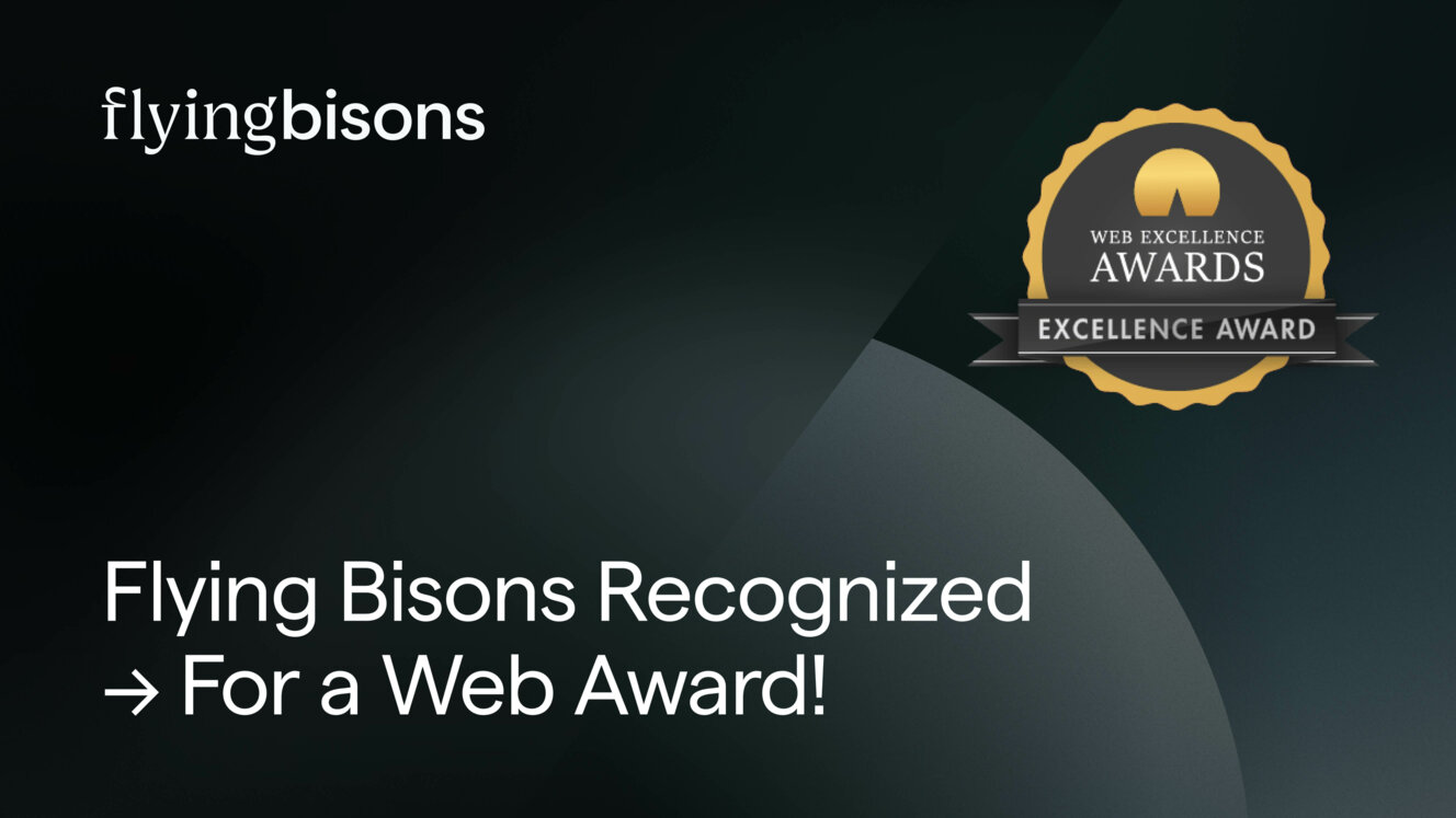 Flying Bisons wins at the 8th Web Excellence Awards Competition | Flying Bisons